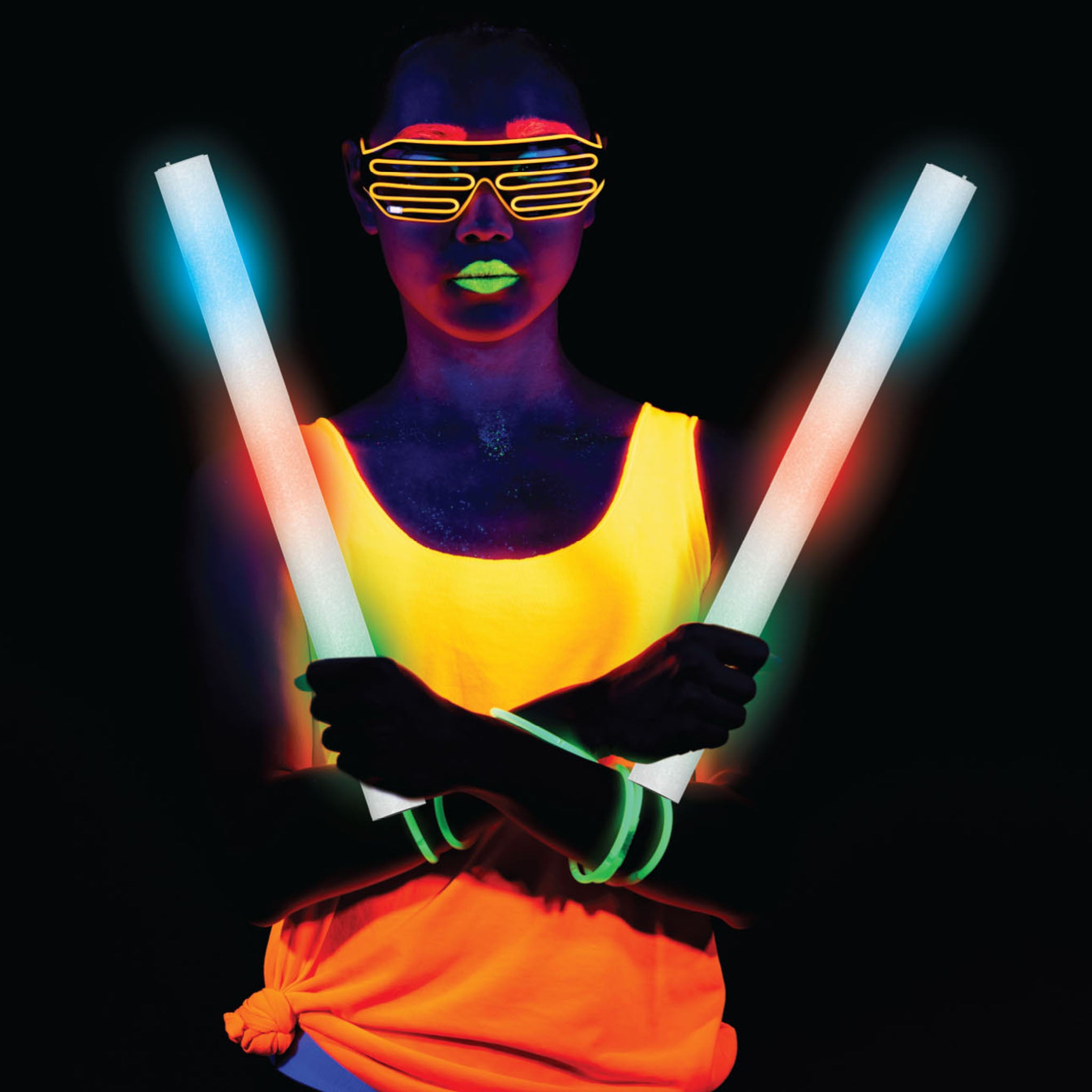 19'' Foam LED Glow Sticks – skylaraccessories.com